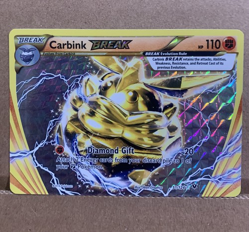 Carbink BREAK 51/124 Ultra Rare Pokemon TCG Card Fates Collide LP-VG | eBay