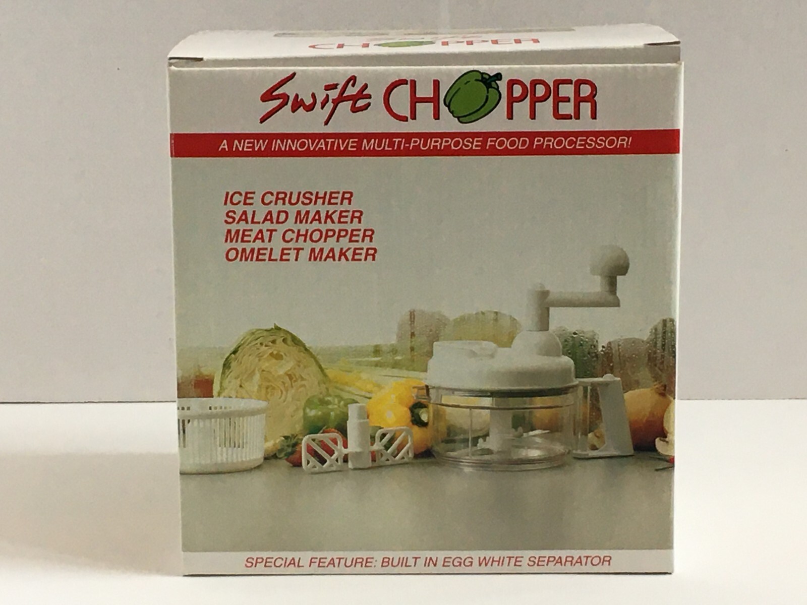 Swift Chopper Multi-Purpose Food Processor Crush Ice ~ Chops Veg & Meat ...