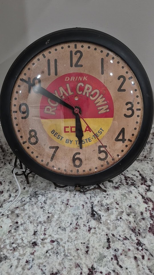 Vintage 40s RC ROYAL CROWN COLA. Best by Taste Test. GE Advertising ...