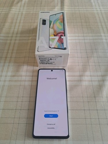 Samsung Galaxy A71 Prism Crush Silver 128gb EE | eBay UK