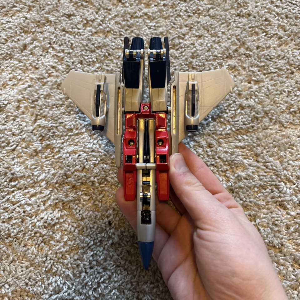 VINTAGE 1984 G1 TRANSFORMERS STARSCREAM Jet Figure RARE Incomplete | eBay