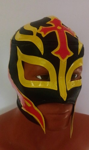 REY MYSTERIO!! BRIGHT COLORS!! WRESTLING-LUCHADOR MASK!! BOOYAKA 619 ...