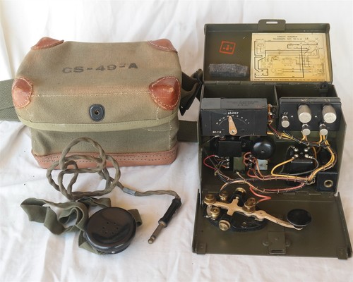 Vtg Signal Corps Telegraph Set TG-5-B Morse Code Key | eBay