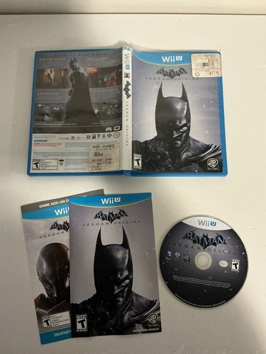 Batman: Arkham Origins (Nintendo Wii U, 2013) CIB 883929319640 | eBay