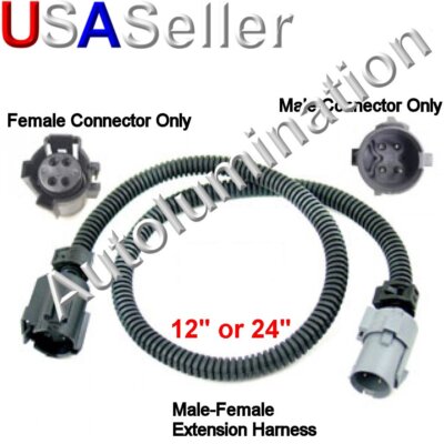 Harness Connector Oxygen O2 A/C Sensor Dodge Chrysler Jeep Cherokee ...