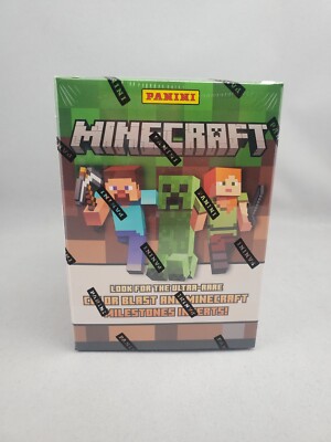 2024 Panini Minecraft Trading Cards Factory Sealed Blaster Box NEW RARE ...