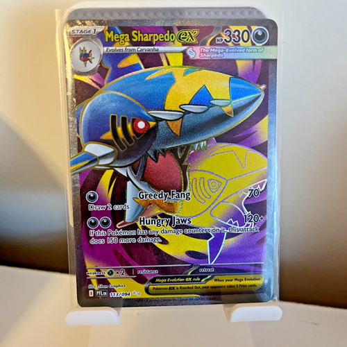 Pokemon Mega Sharpedo ex 127/094 Me02: Phantasmal Flames Holo | eBay