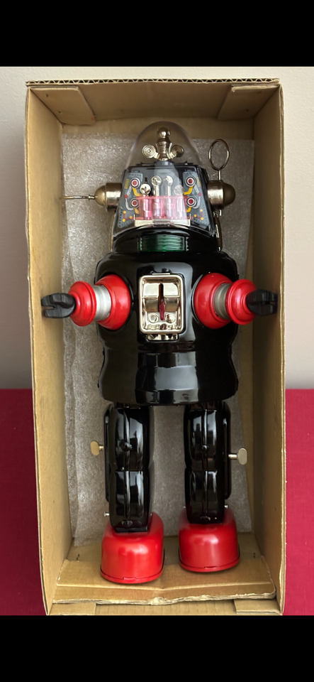 Osaka Tin Toy MECHANIZED ROBOT Mechanized Robot Tin Toy Forbidden ...