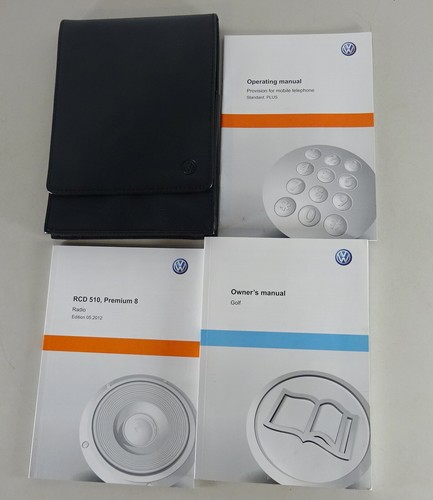 Owner's Manual / Handbook + Wallet VW Golf 6 / VI from 05/2012 | eBay