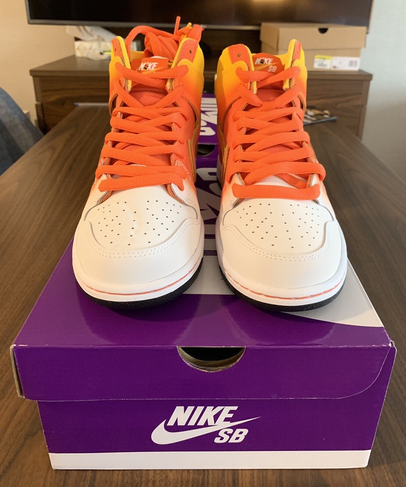Nike SB Dunk High Pro Sweet Tooth Candy Corn - Size 9 Men’s - FN5107 ...