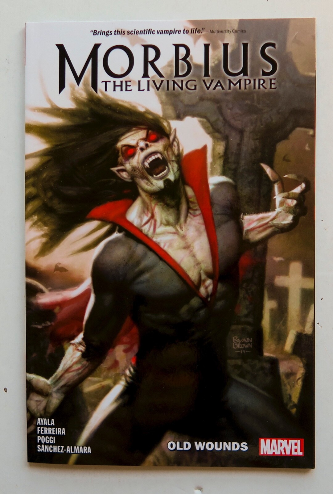 Morbius Old Wounds Vol. 1 Marvel Graphic Novel Comic Book | eBay