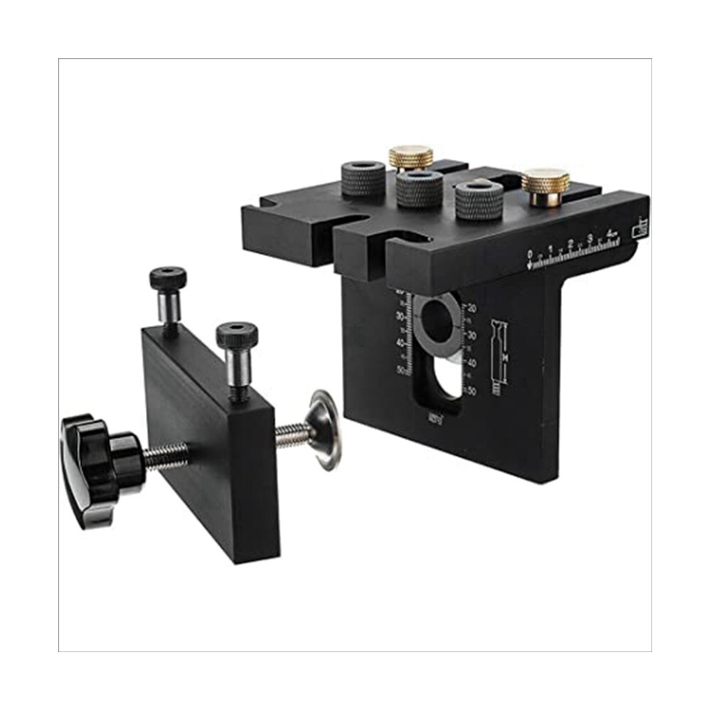 3 in 1 Hole Clamp Set, Woodworking Clamp Set, Hole Punch Tool with ...