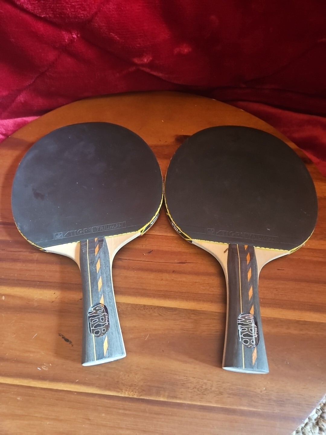 STIGA Optima Triumph 2 Player Ping Pong Paddle Set – Table Tennis ...