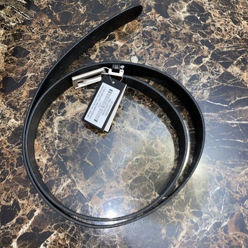 OOBE BLACK UNISEX LEATHER BARTON BELT SIZE LARGE (Approx. 60in) NWT | eBay