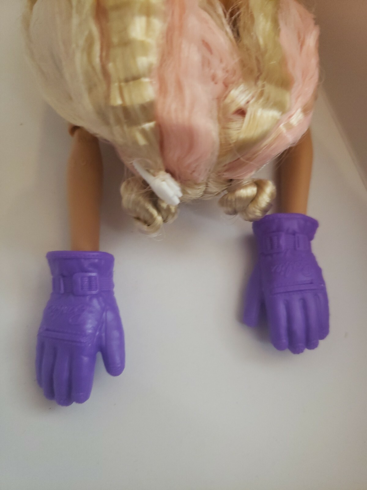 BARBIE DOLL PURPLE RUBBER GLOVES | eBay