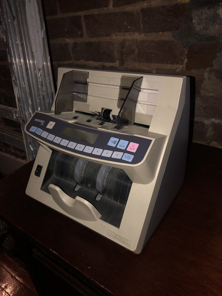 Magner 75 Cash Counter Banknote Currency Money Dollar Bill Parts Broken ...