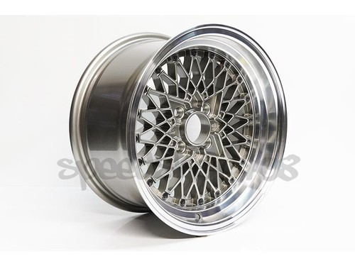 Rota Royal Steel Grey OS Mesh Wheels 15X8 +20 4X100 For Integra XB ...