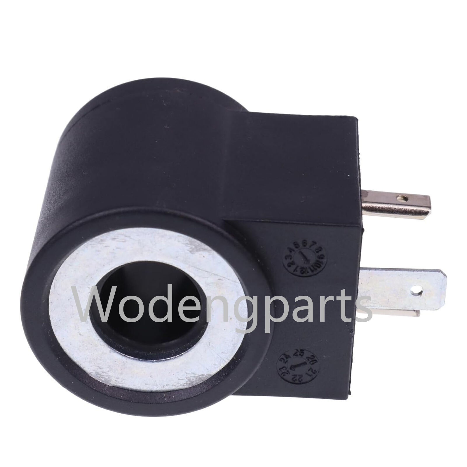 DC 24V Solenoid Valve Coil 3 Prong DIN Connector 6306024 Fits for ...