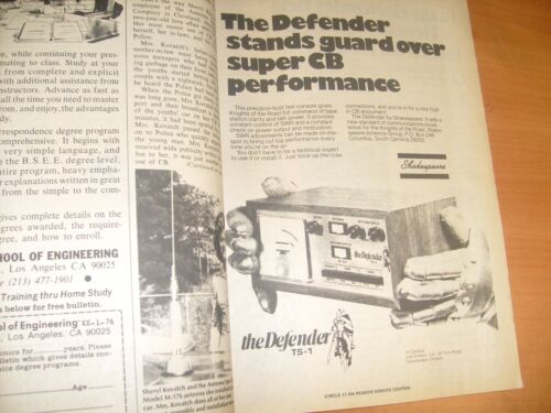 Elementary Electronics Magazine 1976 CB Powermate , Ham Radio ...