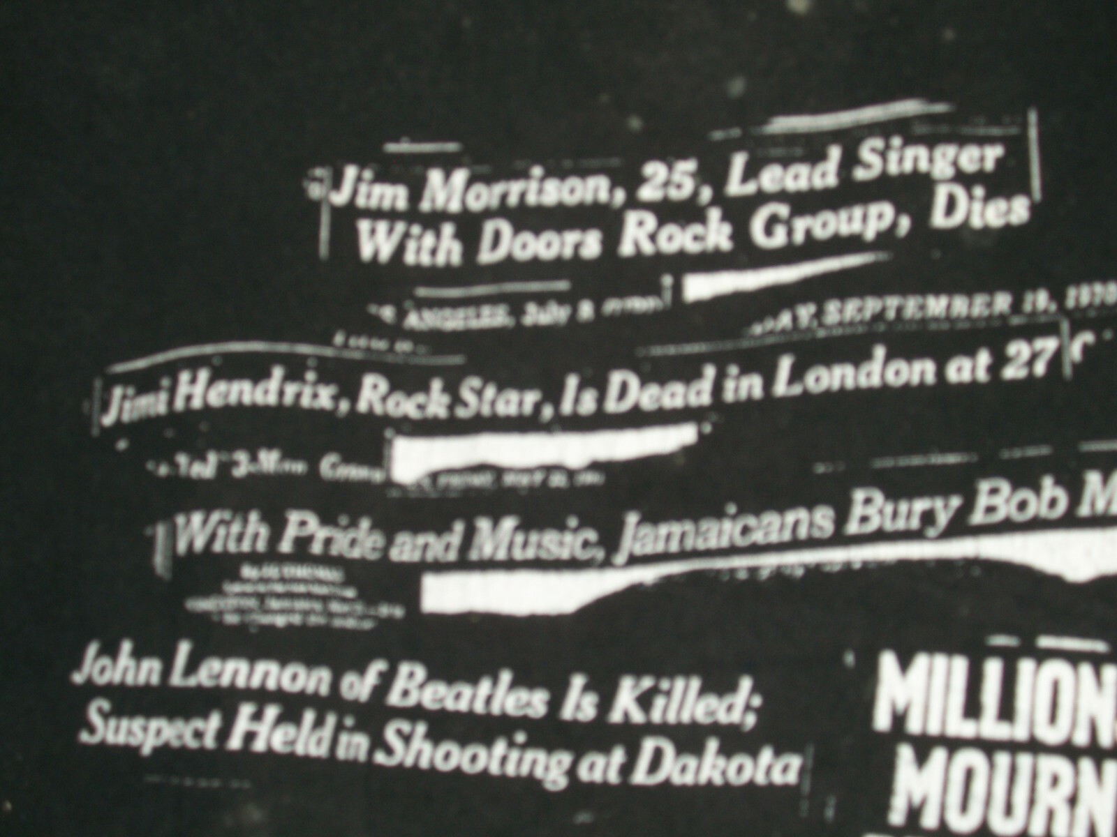 ROCK & ROLL LAST SUPPER - JIM MORRISON, ELVIS, JIMI H… - Gem