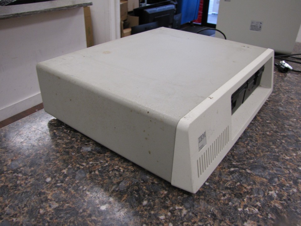 Vintage IBM 5150 Personal Computer with Dual Drives and Cards - Bad ...