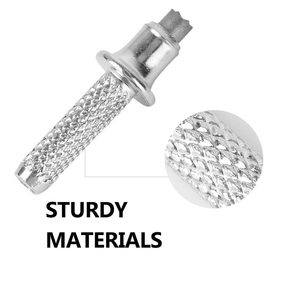 6pcs Replaceable Alpenstock Rod Tip Tungsten Steel Accessories | eBay ...