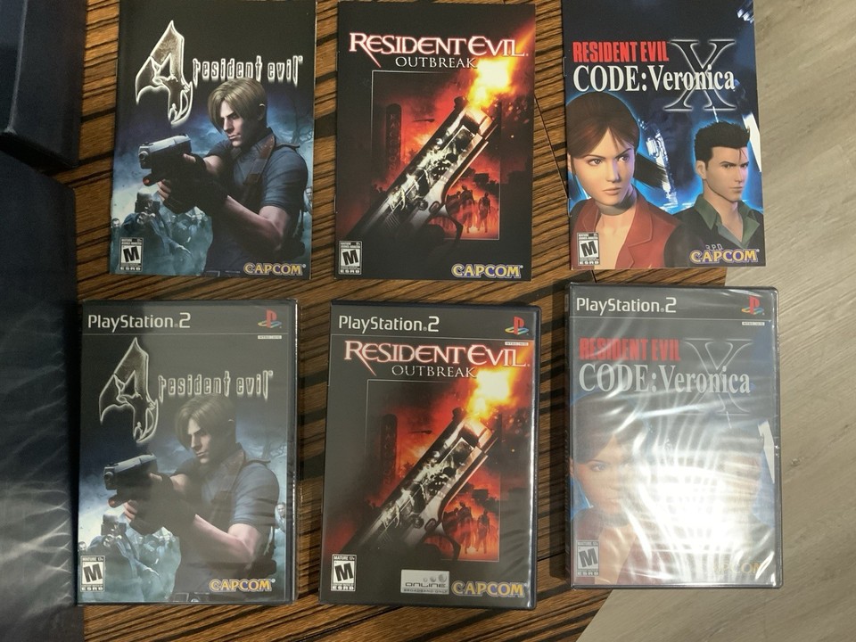 Resident Evil The Essentials For Ps2, One Used Not Tested, Other Two ...