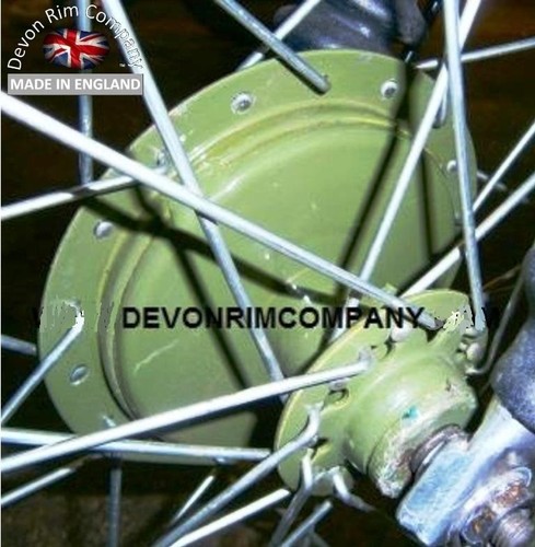 BSA2-KIT 19" WM1 Wheel Rim & Spoke Kit for Front BSA BANTAM D1 D3 36 ...