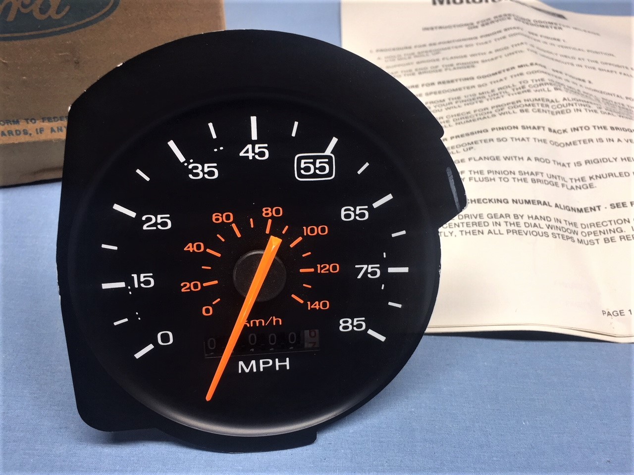 NOS 1984-85-86-87 FORD TEMPO MERCURY TOPAZ SPEEDOMETER GAUGE #E43Z ...