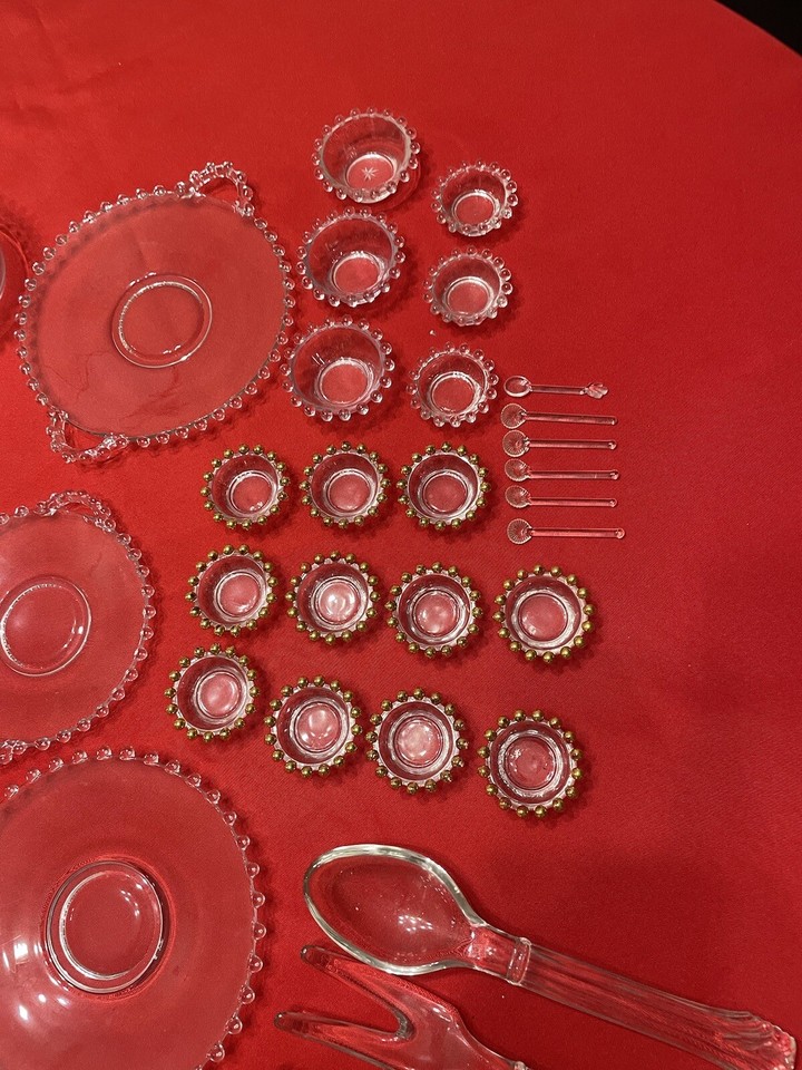 candlewick glassware Plates Cups Bowls,etc Read Description BOGO | eBay