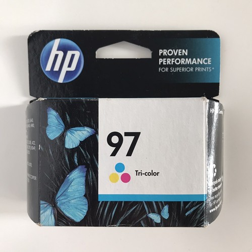2019 Genuine HP 97 Tri-Color Ink Cartridge C9363WN New In Box Sealed ...