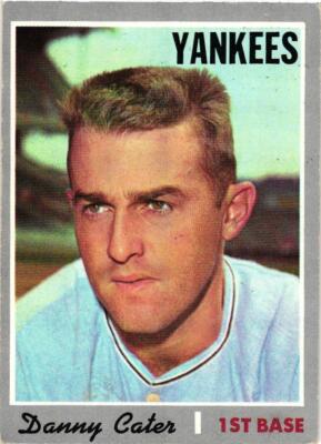 1970 Topps #437 Danny Cater | eBay