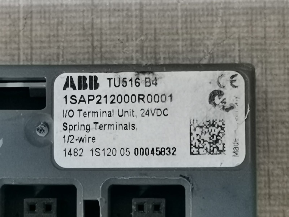 ABB TU516 B4 I/O Terminal Unit 1SAP212000R0001 24VDC | eBay