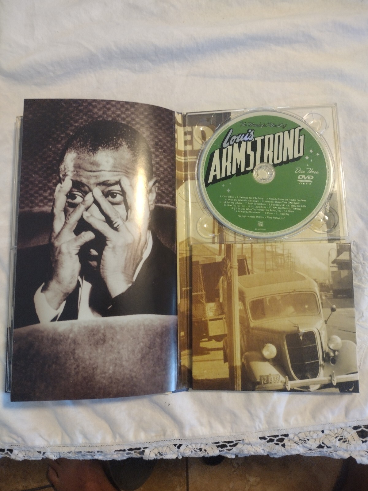 The Wonderful World of Louis Armstrong 3 CD Long Box Set W/ Booklet ...