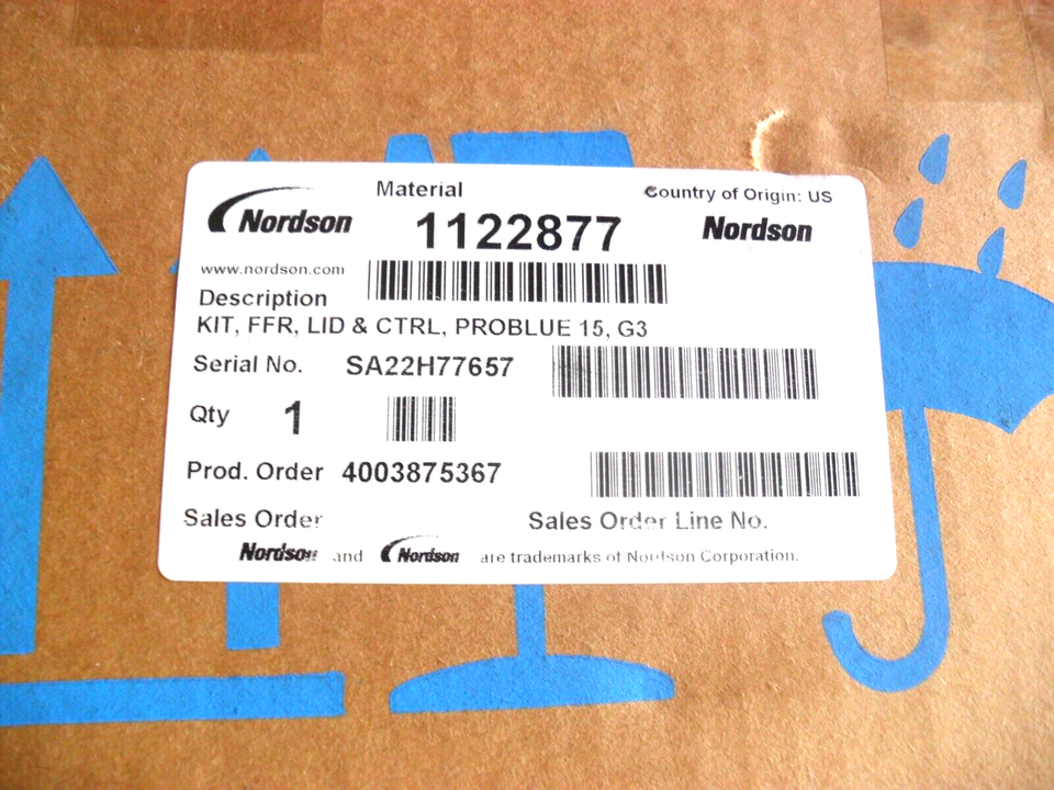 Nordson 1122877 Automatic Fill System New Factory Box | eBay