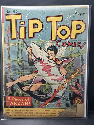 Tip Top Comics #52 Classic 1940 Tarzan (2.0) | eBay