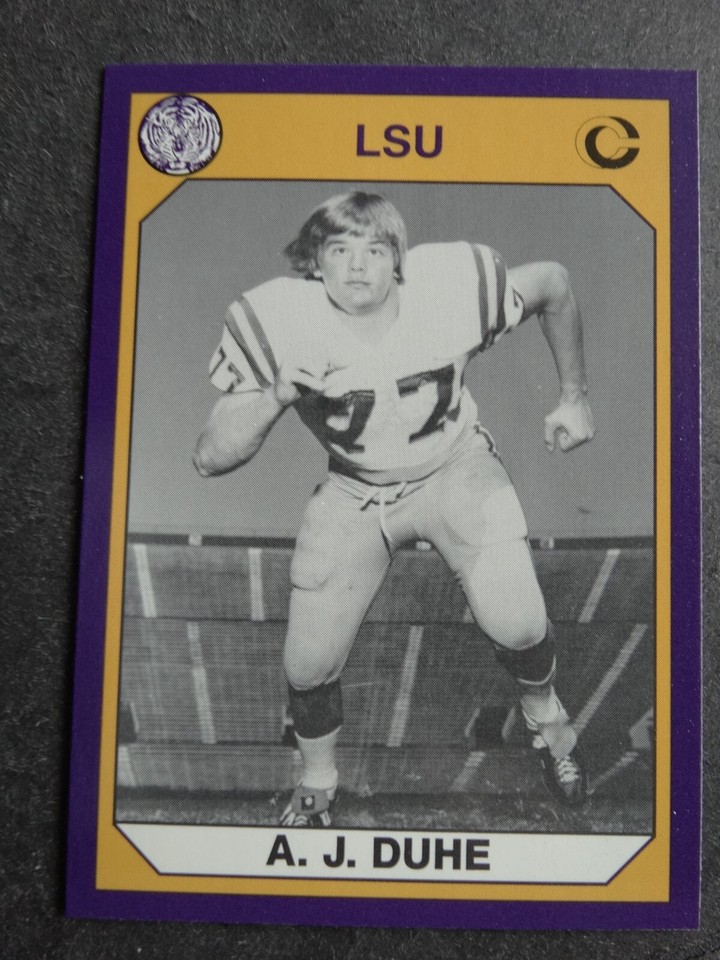 1990 Collegiate Collection LSU Tigers Football Complete Your Set U You ...