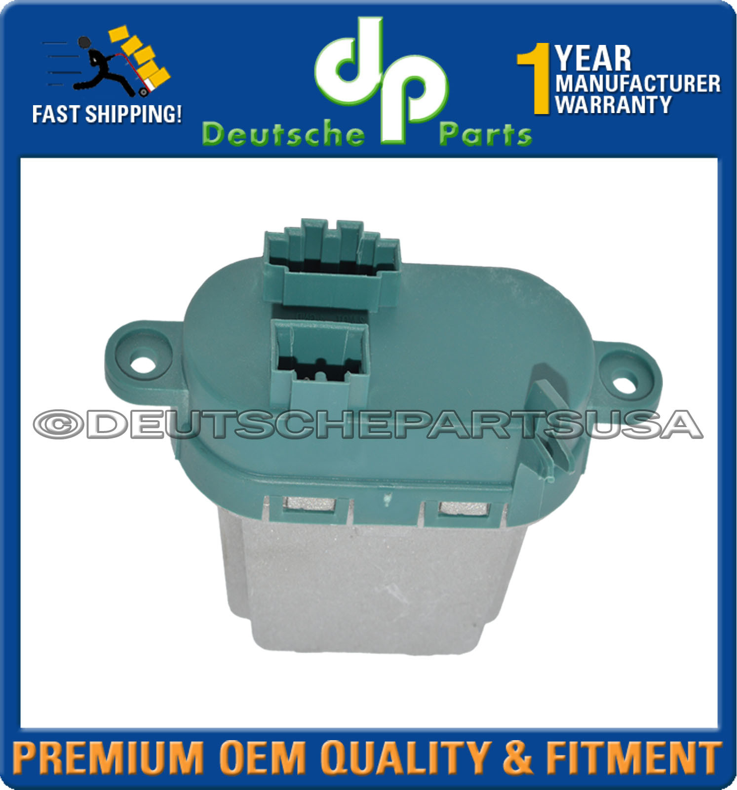 Porsche Cayenne Front Blower Motor Regulator Resistor for A/C Heater ...