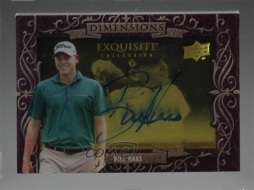 2014 Upper Deck Exquisite Collection Dimensions Bill Haas #D-BH Auto | eBay