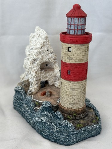 Needles Point England UK Scale Model Lighthouse Figurine Pharos ...