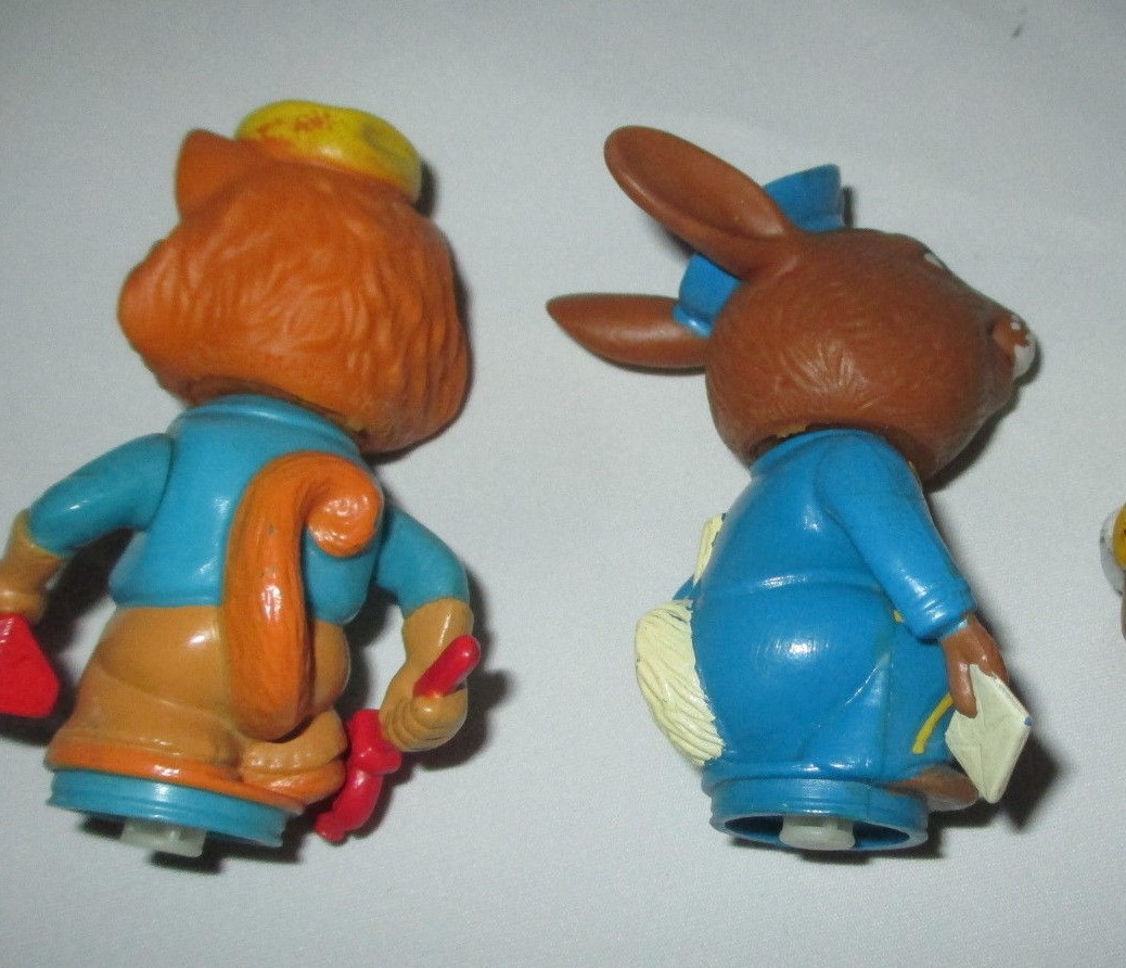 Hub Bubs Animals Postman Bunny Handyman Cat Mattel 1975 lot of 2 | eBay