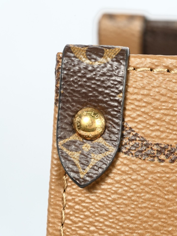 LOUIS VUITTON OnTheGo MM Monogram Giant Hand Bag Brown M45321 Chip ...