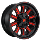 1- 20 Inch Red Wheels Rims Fuel Offroad D621 Hardline 20x10" 6 Lug ...