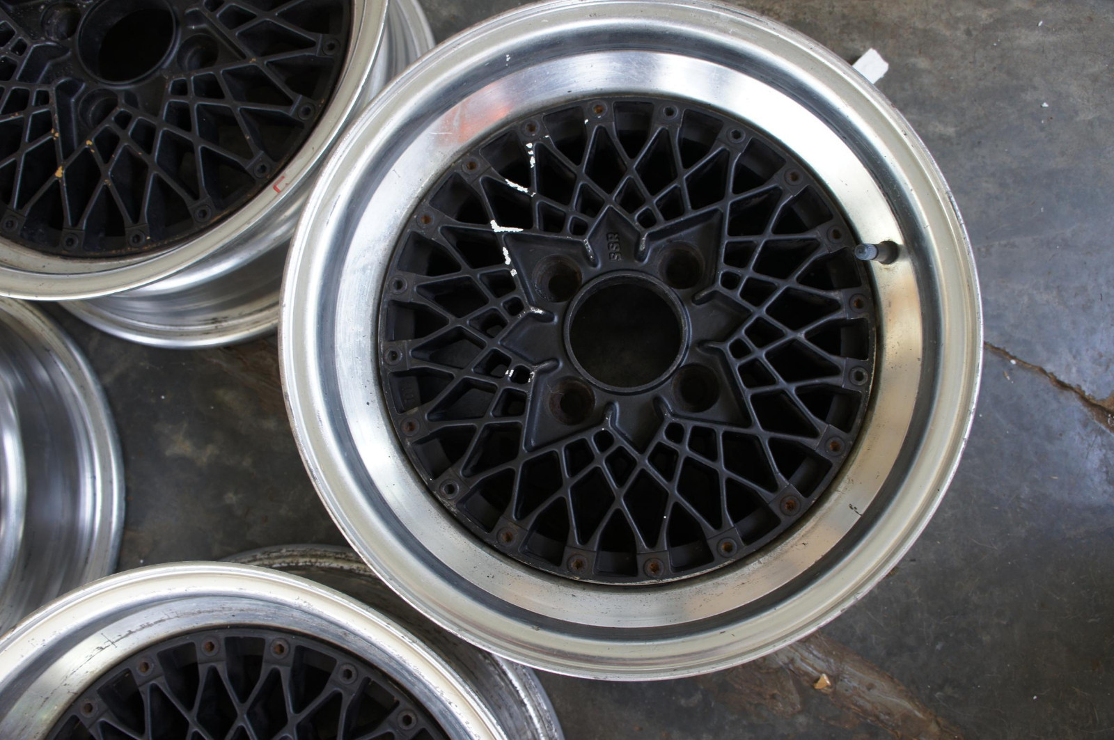 JDM Speed Star Racing SSR Mesh 15" rims wheels for TA22 ae86 reverse ...