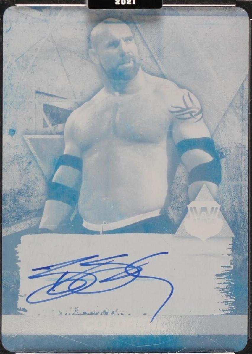 2021 Topps WWE Fully Loaded - Legends Autographs Goldberg #L-G Printing ...