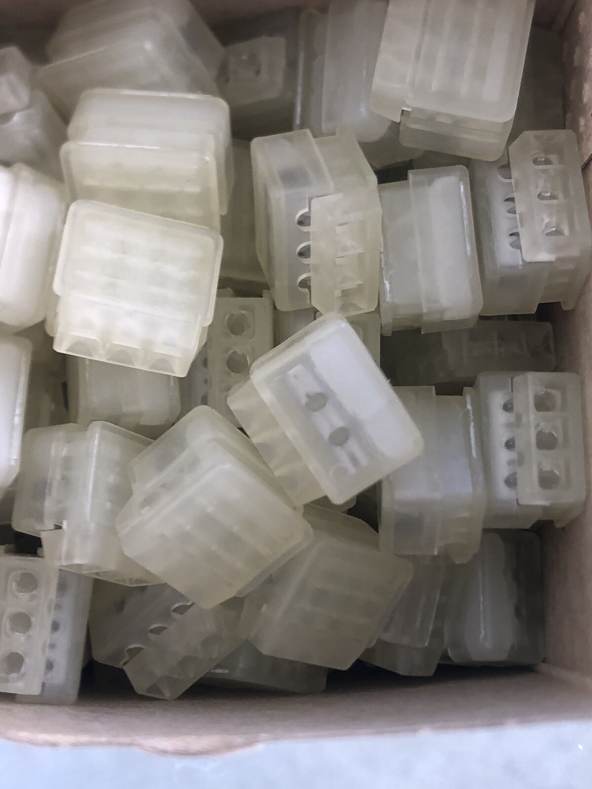 500 Telecom Cable Splice Amp 3 Wire Filled Tel-Splice Connector 19-26 1 ...
