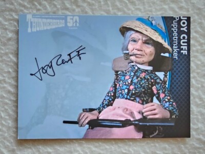 Unstoppable Cards Thunderbirds 50th Anniversary Joy Cuff Autograph Card ...