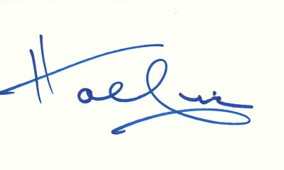 Hal Linden Actor Barney Miller TV Autographed Signed Index Card | eBay