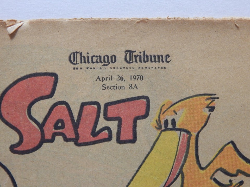 Sunday Chicago Tribune Comics Old Cap'n Sea Salt And The Little Lost ...