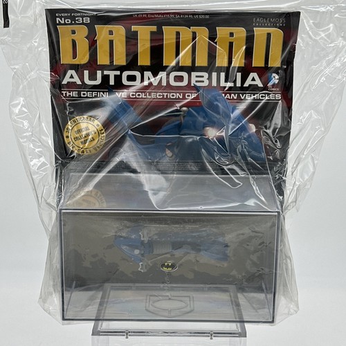 Eaglemoss Batman Batmobile Automobilia #38 LEGENDS DARK KNIGHT BATCYCLE ...